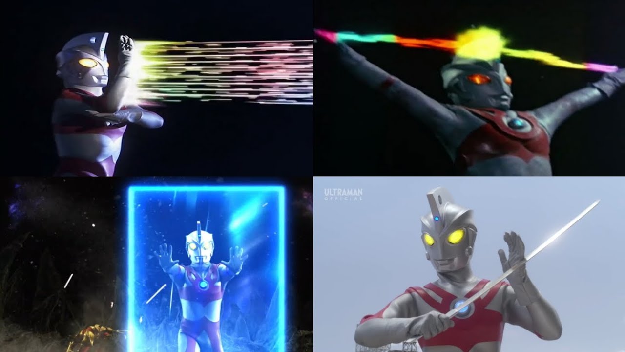 Ultraman Ace All Technique - YouTube