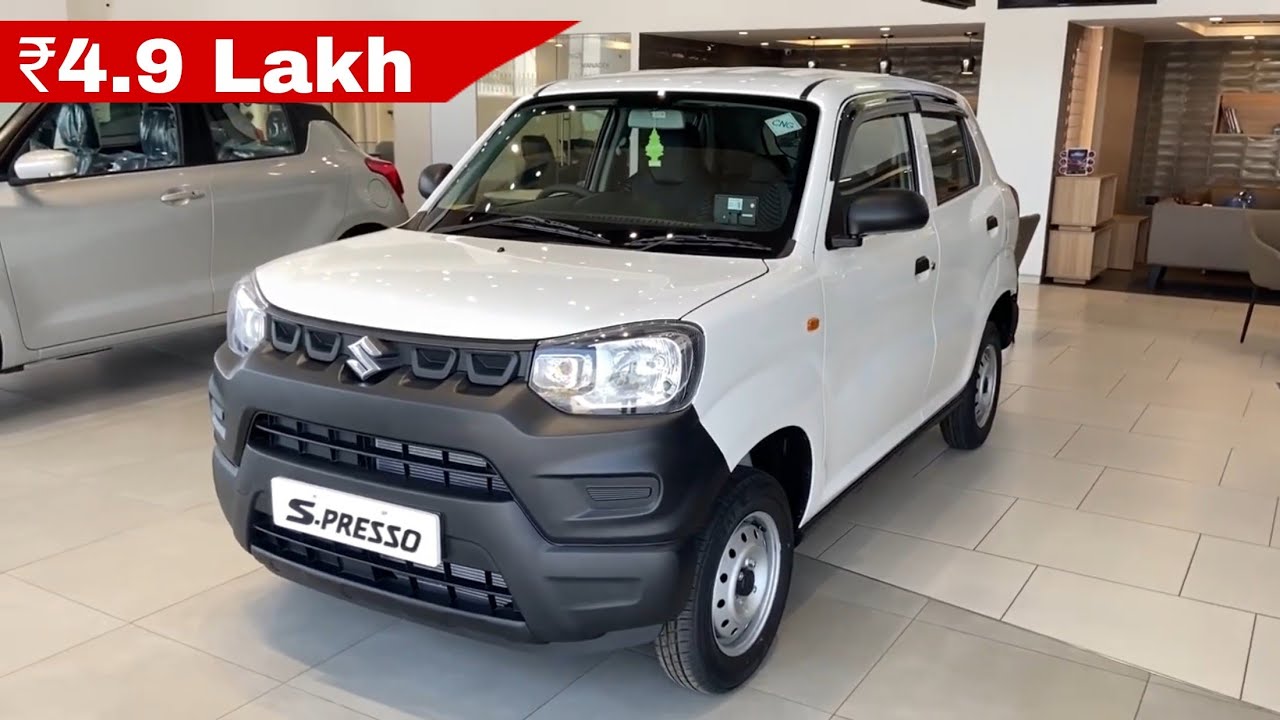 Maruti Suzuki Spresso Lxi Base Model 2022 | S-presso Base Model ...