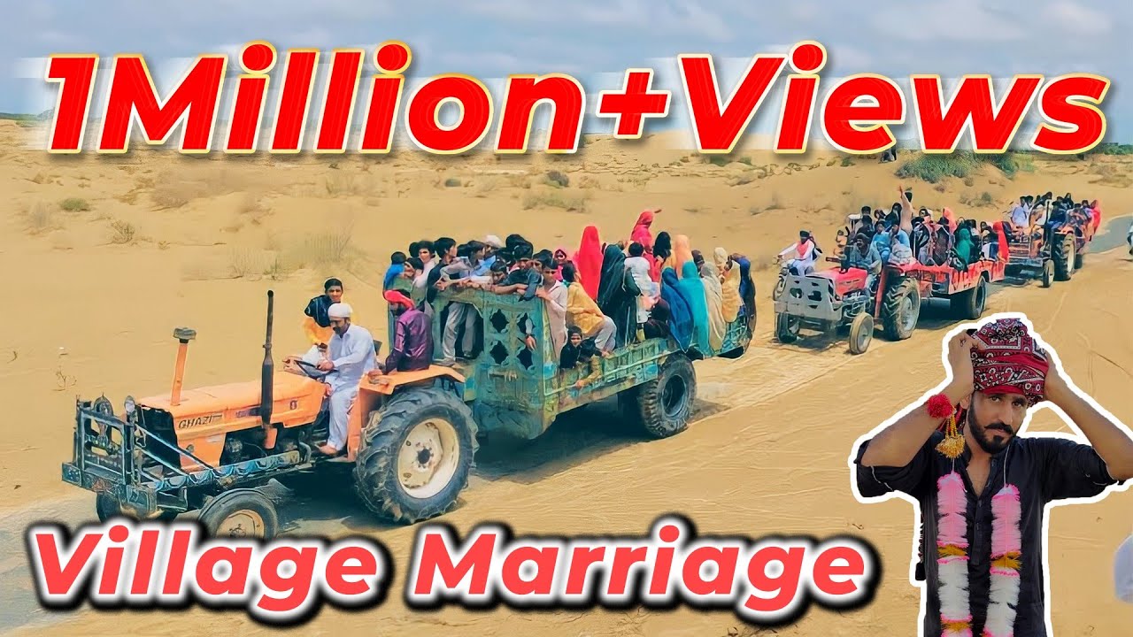 Marriage in Village | Amazing Tribal Marriage In Cholistan Desert ...