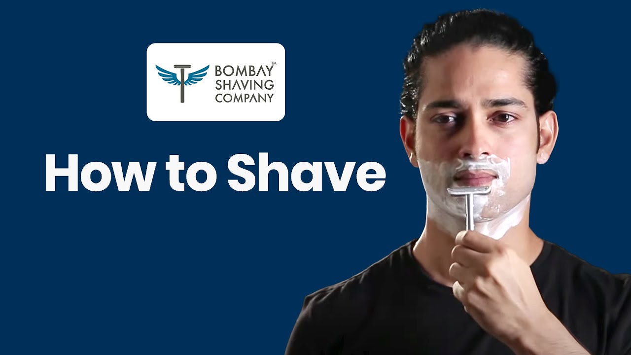 How to Shave Instructional Video | Bombay Shaving Company - YouTube