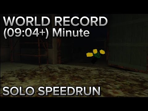 Roblox | After 3 AM | World Record | SOLO SPEEDRUN | (09:04)