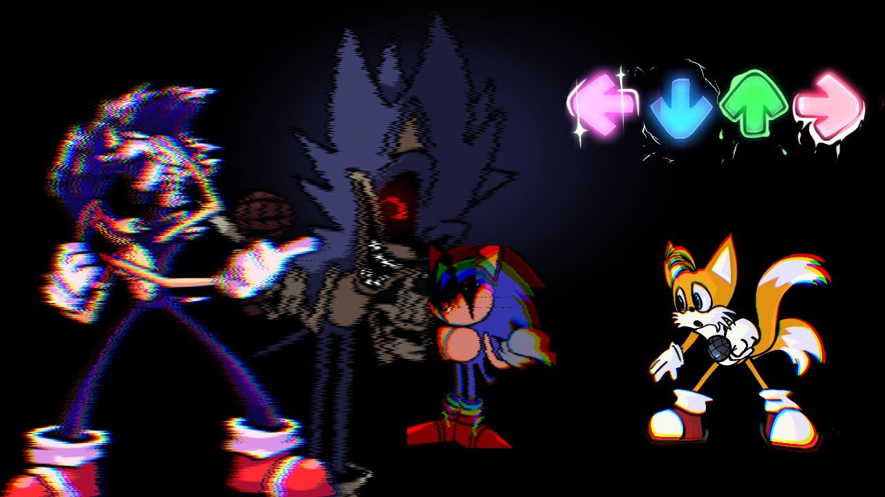Friday Night Funkin": HELL REBORN | Sonic.EXE, Knuckles, Tails | FNF ...