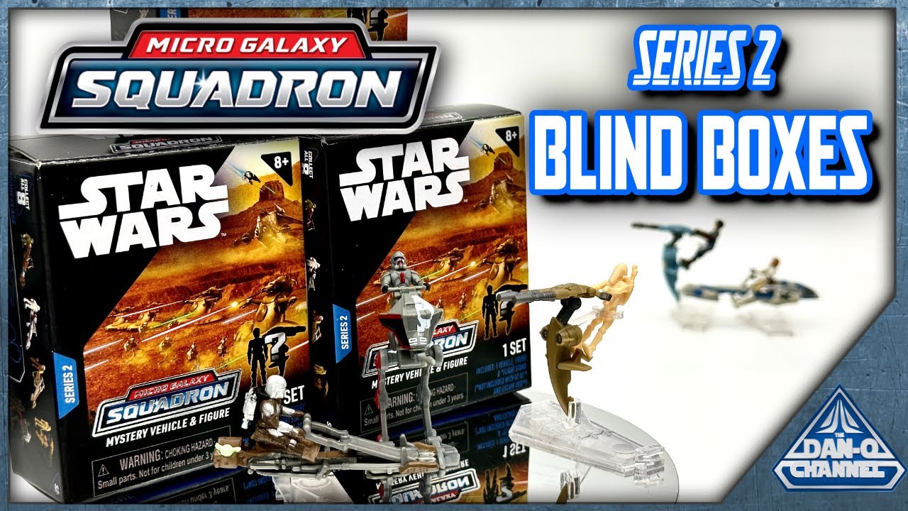 Micro Galaxy Sqadron Series 2 Bind Boxes - YouTube