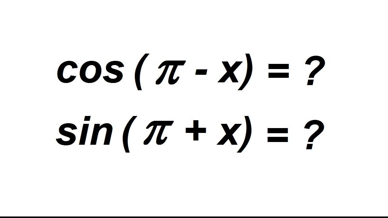 Les angles associés - trigonométrie - YouTube