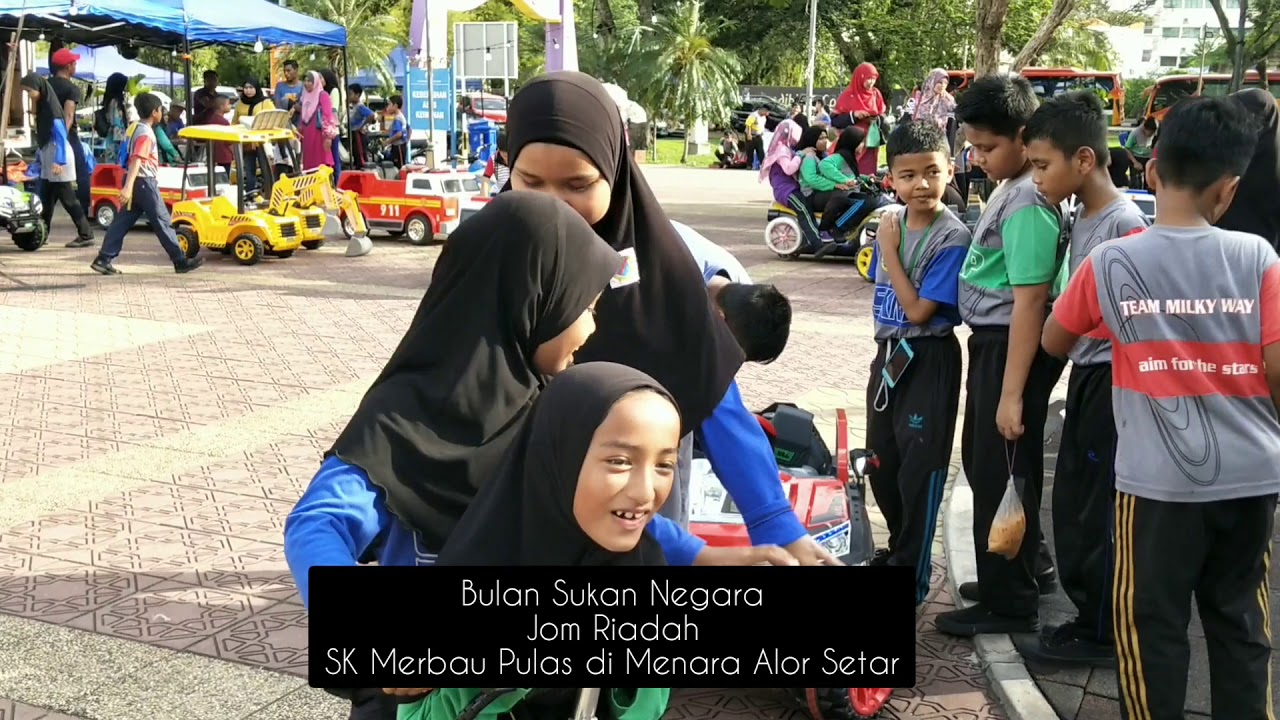 Jom Riadah SK Merbau Pulas @ Menara Alor Setar - YouTube