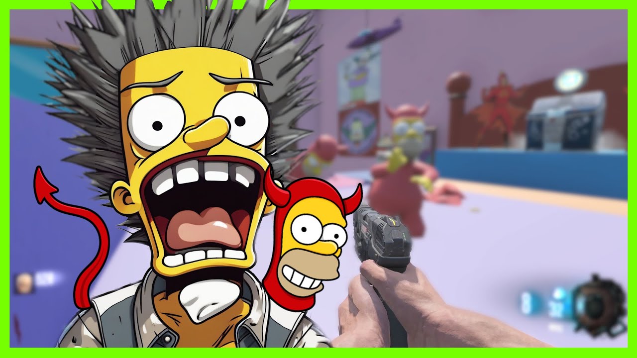 Bart Simpson's Room is now a Custom Zombies Map - YouTube
