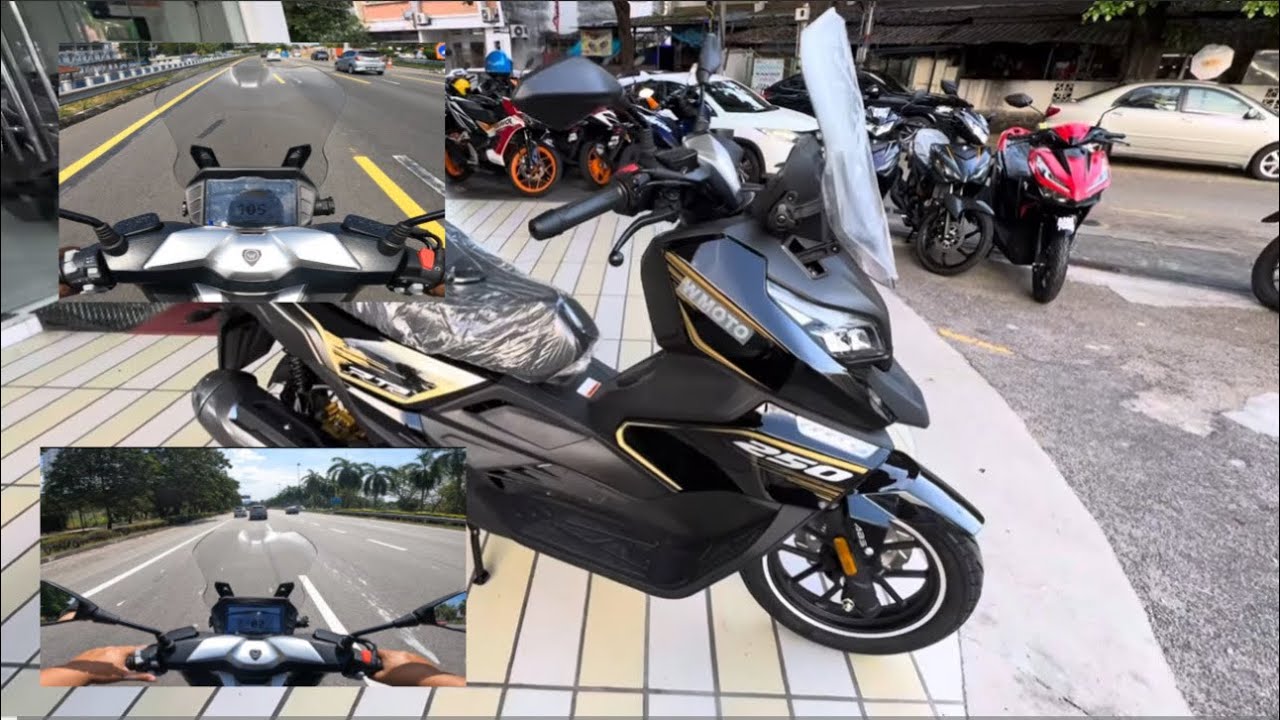 TEST RIDE WMOTO RT2 250 - YouTube