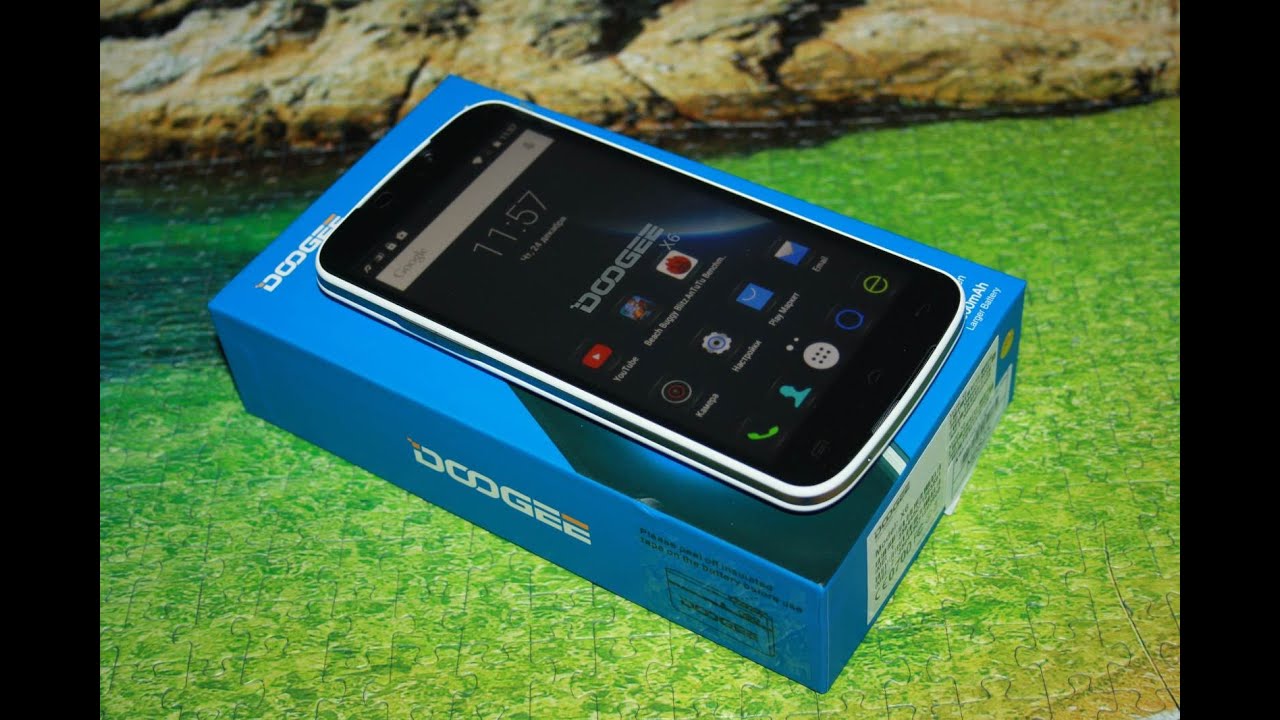 Doogee x6 обзор распаковка тест - YouTube