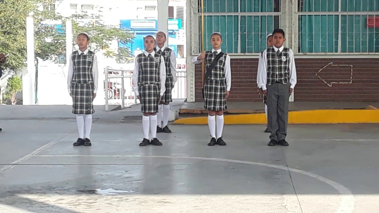 1° Lugar Escolta Esc. Matías Garza Garza - YouTube