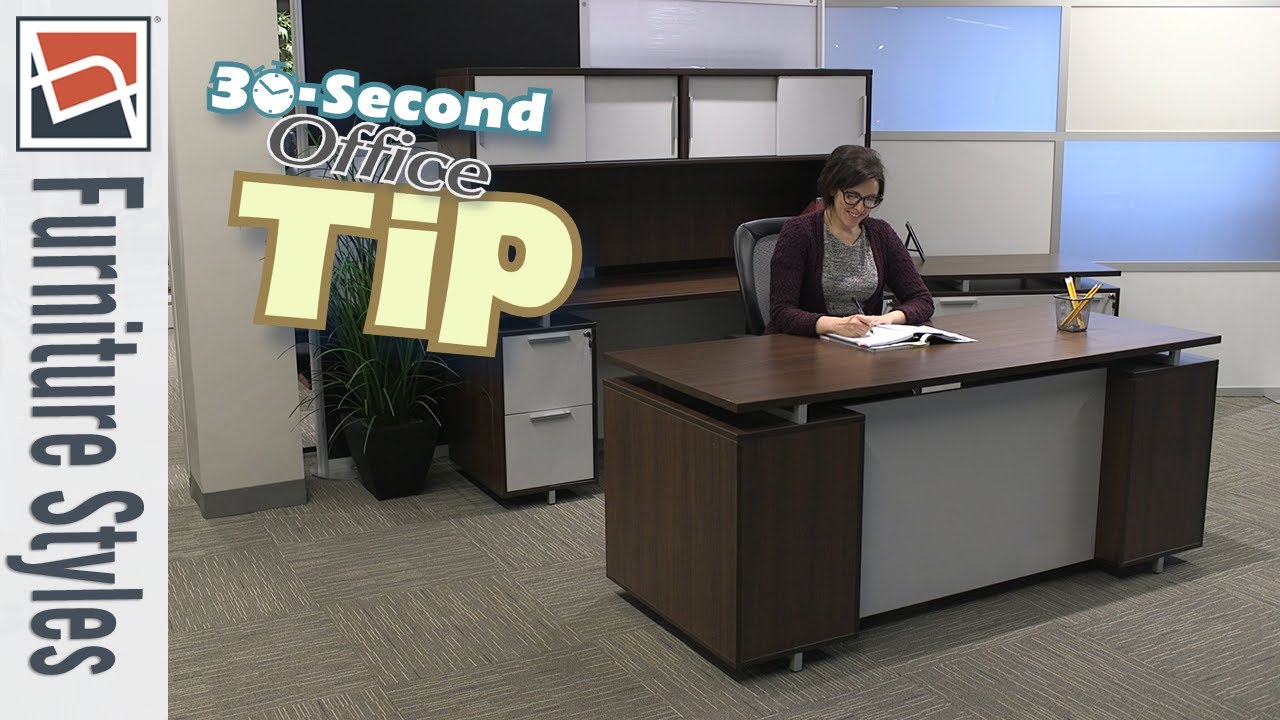 Furniture Styles | NBF 30 Second Office Tip - YouTube