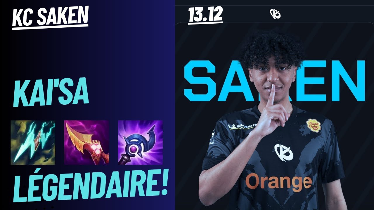 KC SAKEN: KAI’SA VS LEBLANC (MID) - TRIPLE KILL, LÉGENDAIRE - EUW ...