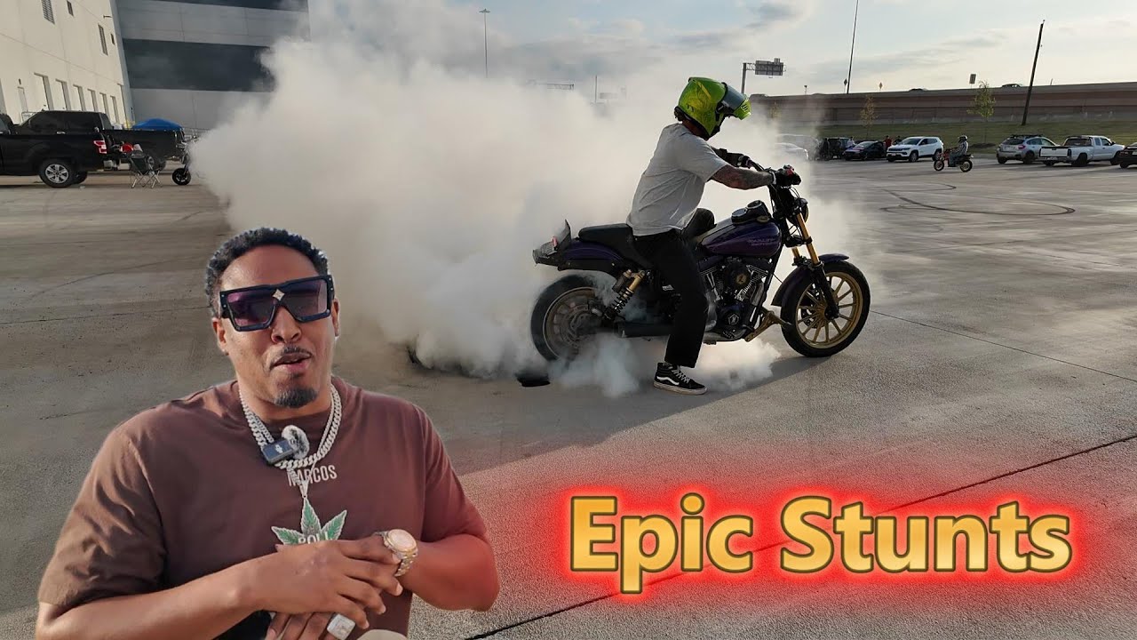 Epic Motorcycle Stunts in Fort Worth! Must Watch! - YouTube