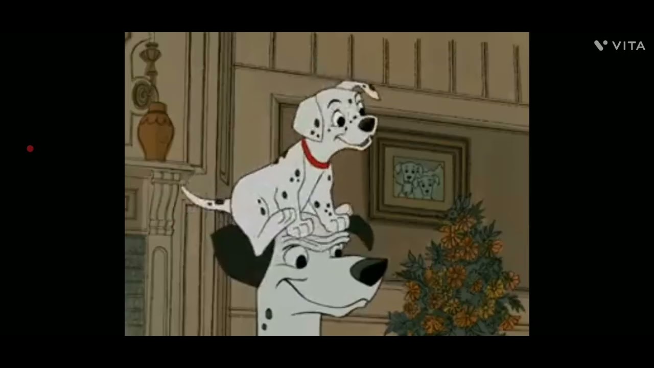 Puppies watching the tv show dubbed || join pongo's voice ||#perdita ...