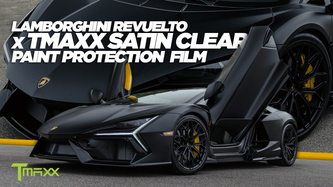 Lamborghini Revuelto Wrapped in TMaxx Satin PPF 🛡️ The Ultimate Paint ...