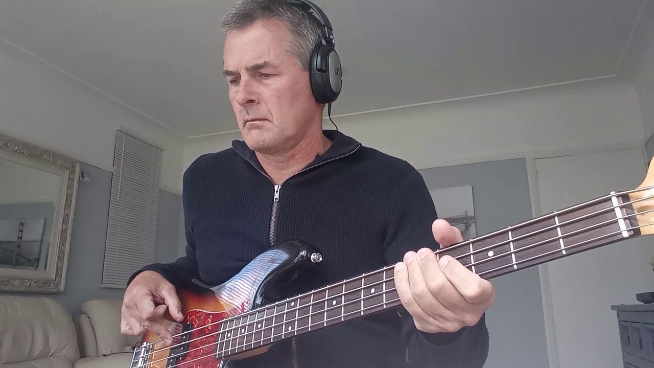 Behind A Painted Smile - Bass - YouTube
