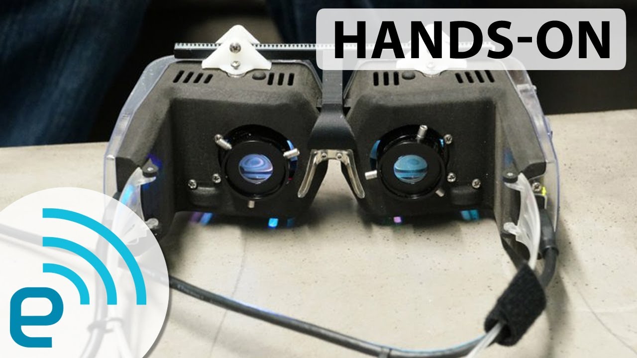 Avegant Head-Mounted Display Prototype hands-on | Engadget - YouTube