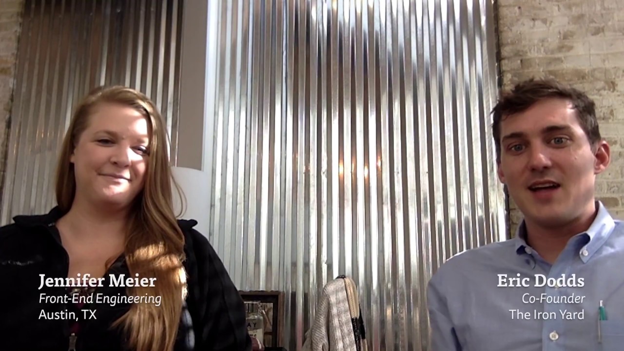 Iron Journeys - Jennifer Meier, Front-End Engineering, Austin - YouTube
