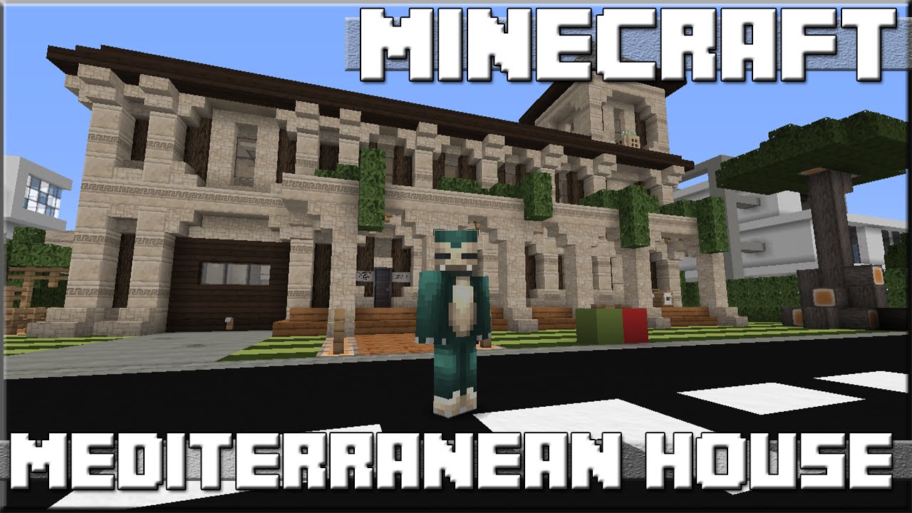 Minecraft Mediterranean House | Modern House Showcase 1 - YouTube