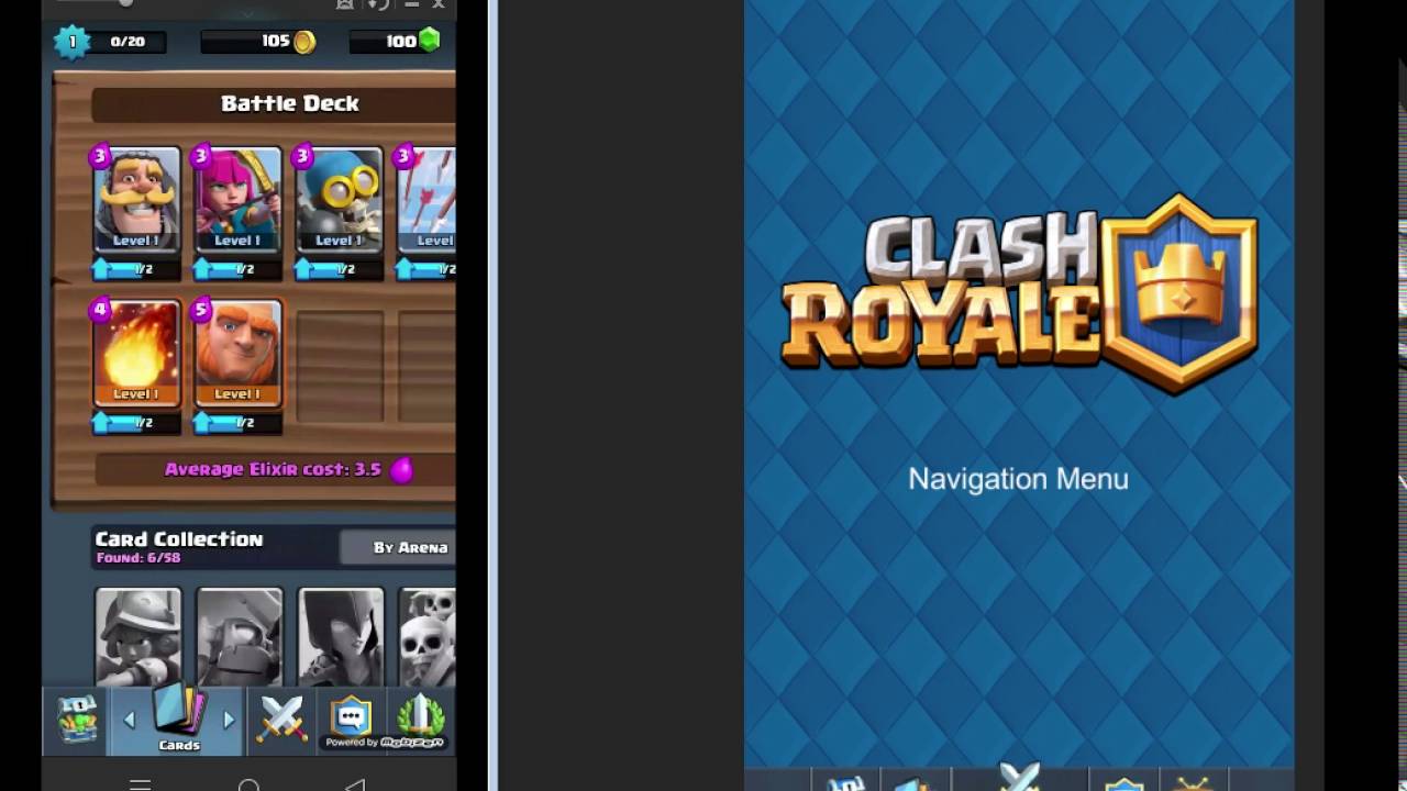 Clash Royale UI Study - YouTube