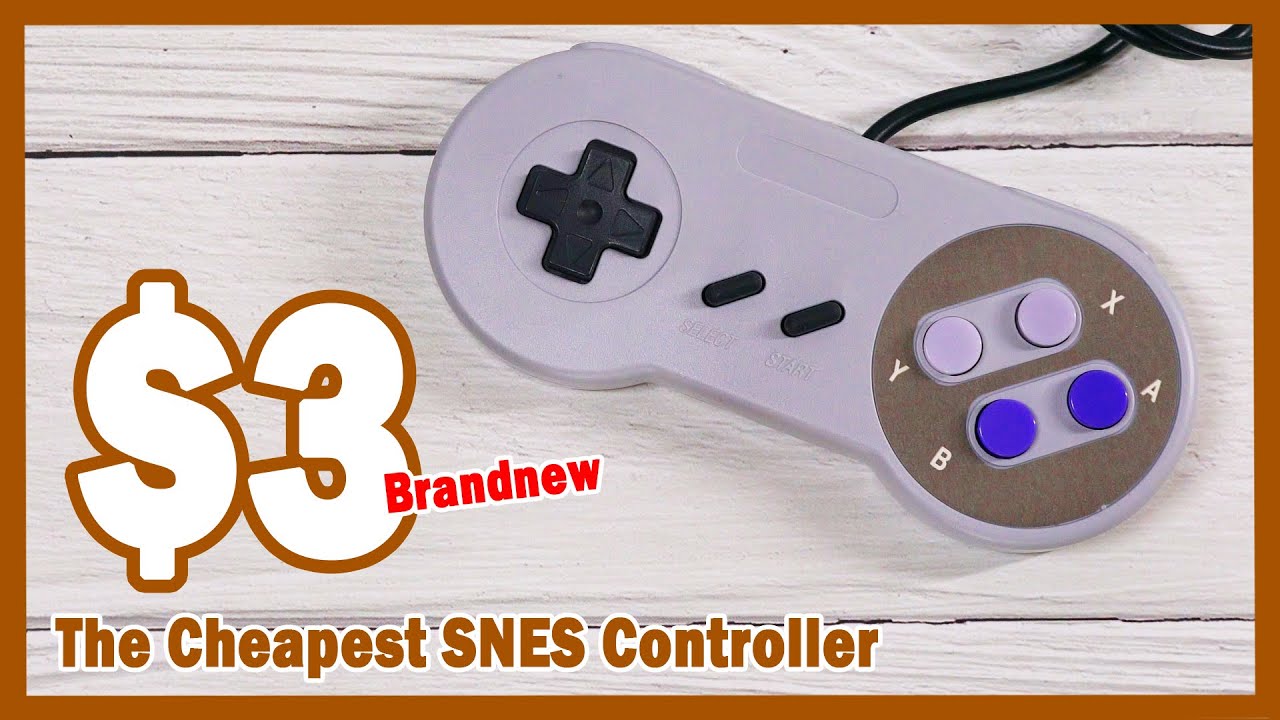 Fake SNES Controller - YouTube