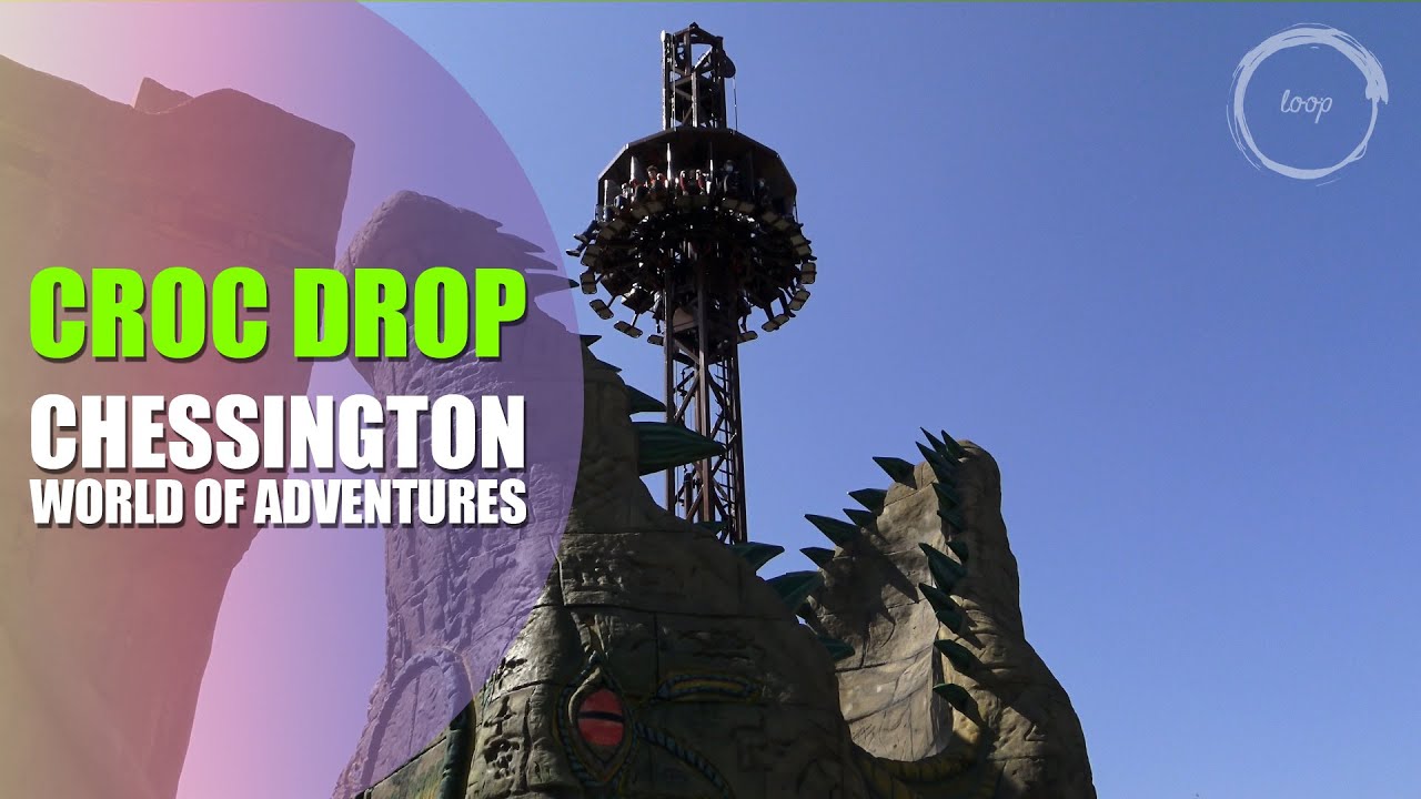 Croc Drop - Off-Ride Footage | Chessington World Of Adventures - YouTube