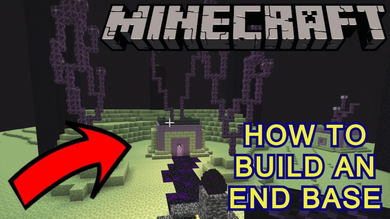 How to Build a Base in The End in Minecraft #Joey64 #Minecraft # ...