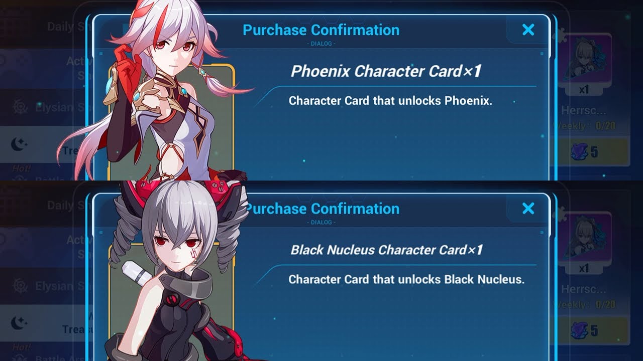 Buying 2 S-Rank Valkyries Phoenix & Black Nucleus from War Treasury ...