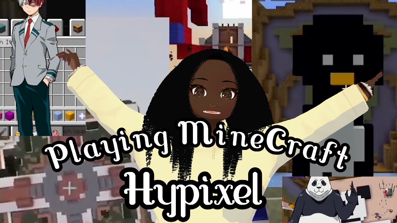 Playing MineCraft HYPIXEL! - YouTube