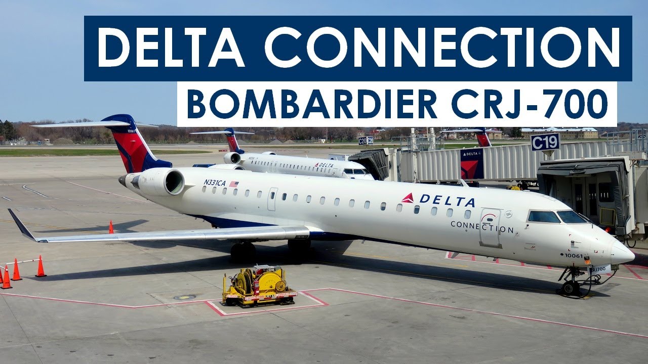 [Flight Report] DELTA CONNECTION | Minneapolis Chicago | CRJ-700 ...
