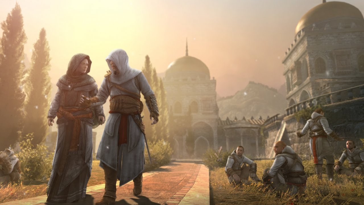 Altair meets Maria Thorpe | Altair meets his Future Wife | Assassin's ...