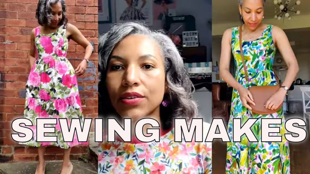 DIY Sewing Makes | Show & Tell | Burda 6/2023 #103, DVF Wrap Dress ...