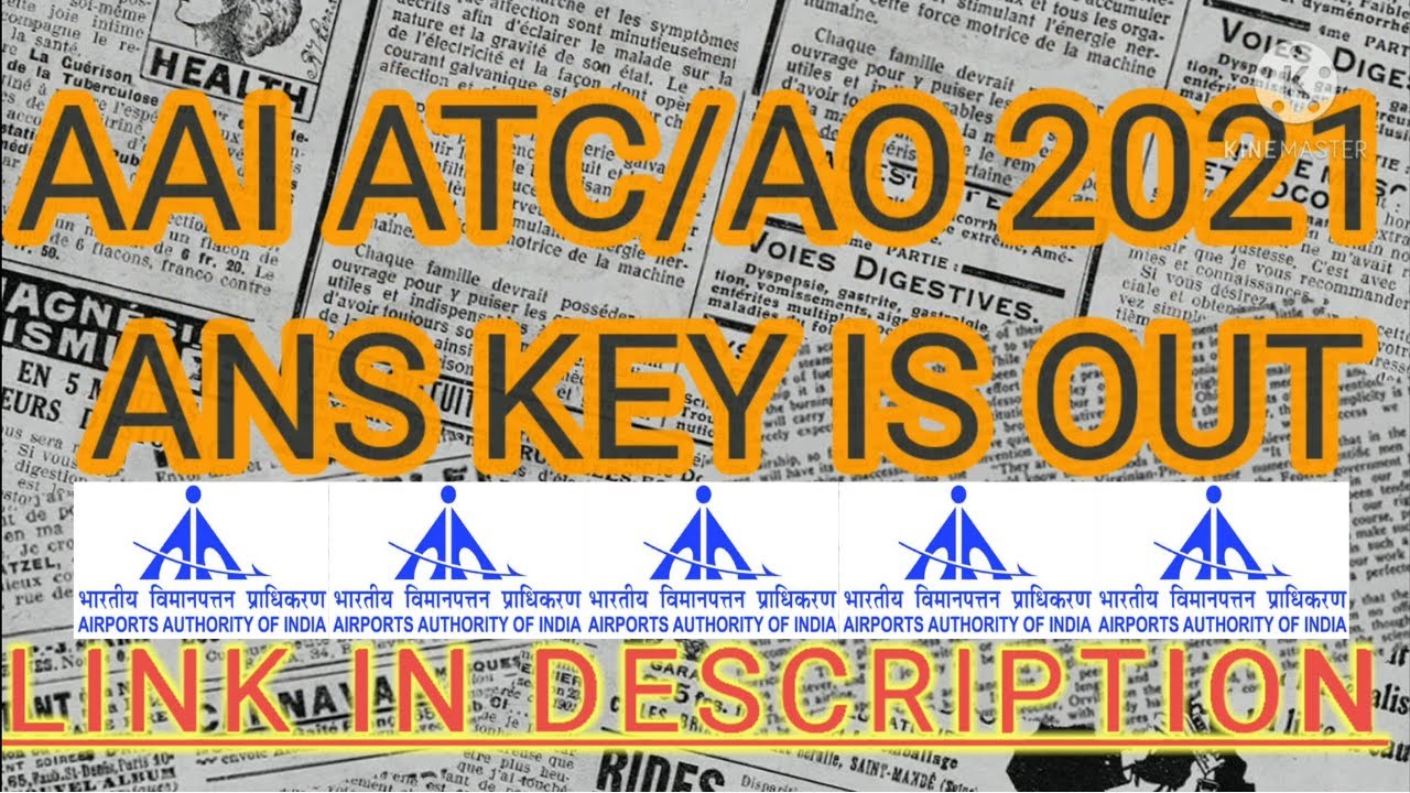 AAI ATC 2021 CUT-OFF||AAI ATC 2021 ANS KEY OUT||RESPONSE SHEET||AAI ATC ...