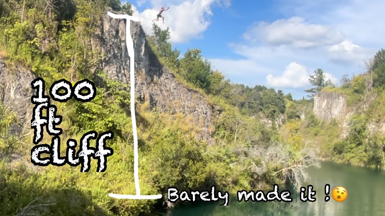 JUMPING HIGHEST CLIFFS IN FLORIDA!! BARELY MADE IT 🫨 - YouTube