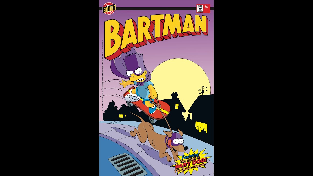 Bartman Comics 06 - YouTube