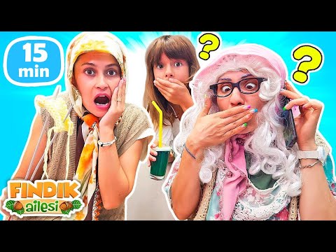 Ayşe ve Nuriye, Zara’nın içeceğini içiyor ve baloncuk yapıyor! Eğlenceli videolar.