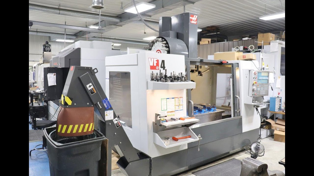 Haas VF4 2011 6500 hours - YouTube