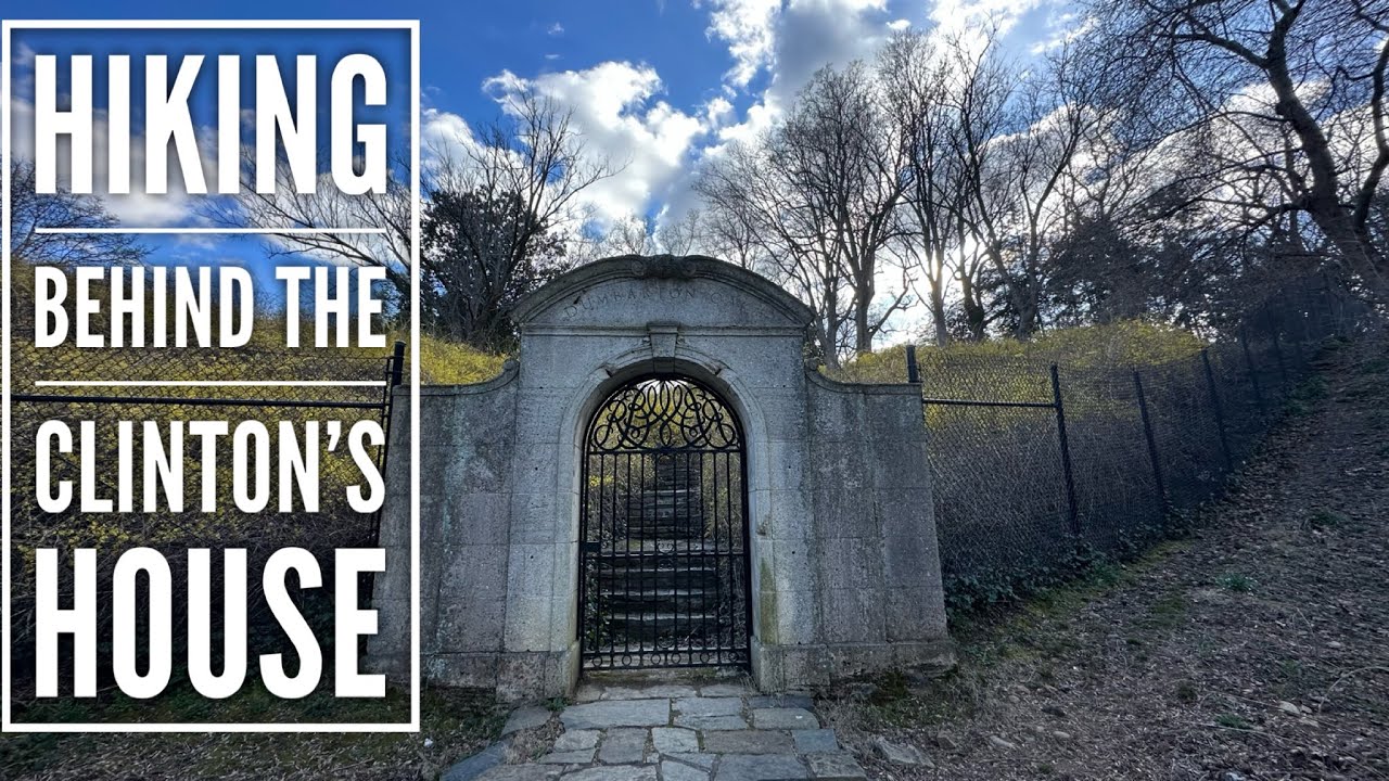 Hiking Behind Hillary and Bill Clinton's Washington House - YouTube