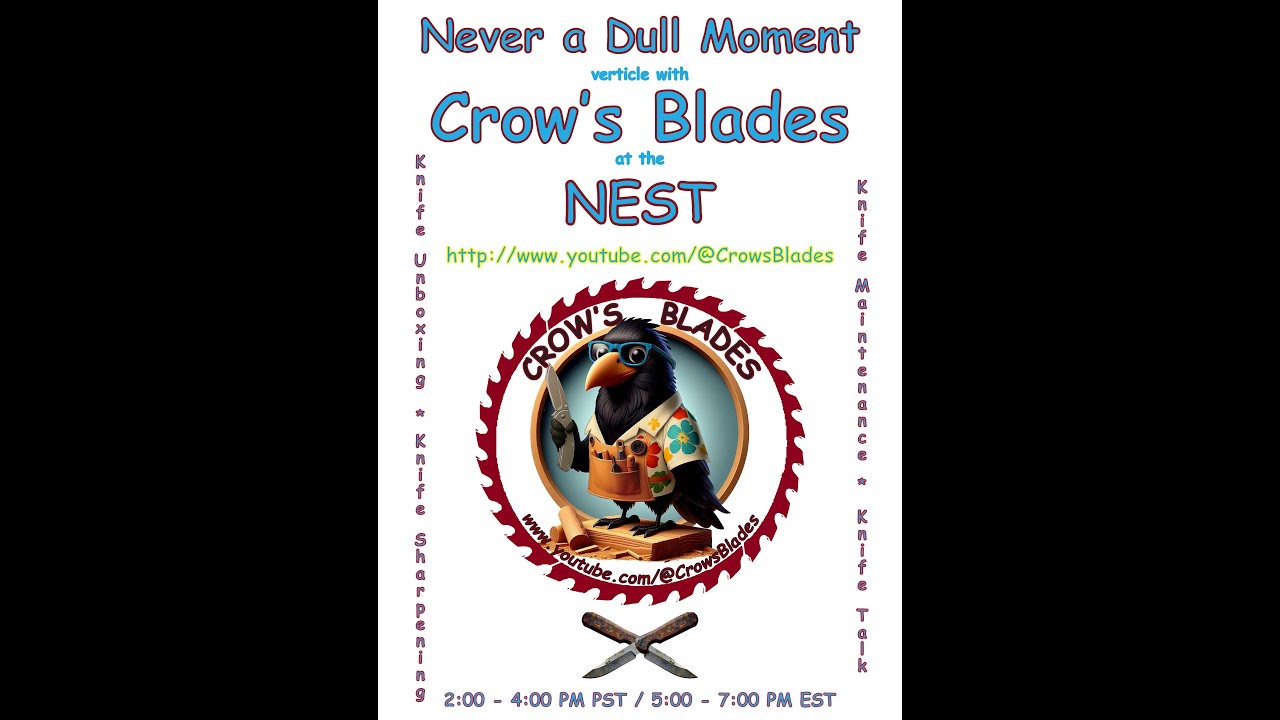 Never a Dull Moment vertical with Crow's Blades at the Nest # ...