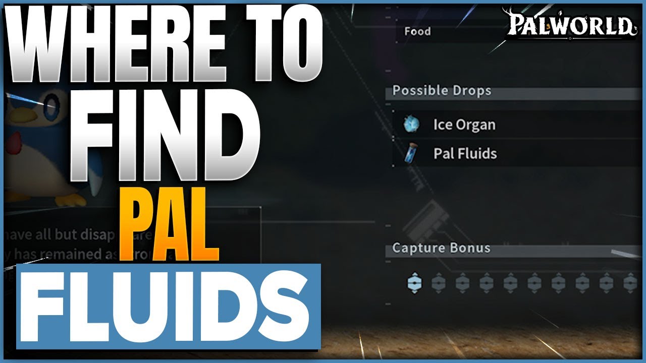 Where To Find Pal Fluids In Palworld - YouTube
