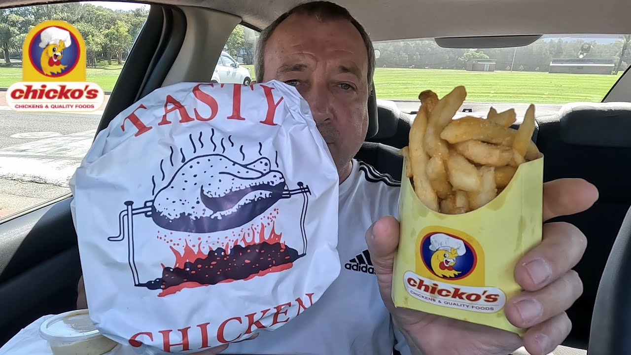 Chicko’s Aussie Burger, Chips & African Tenders - YouTube