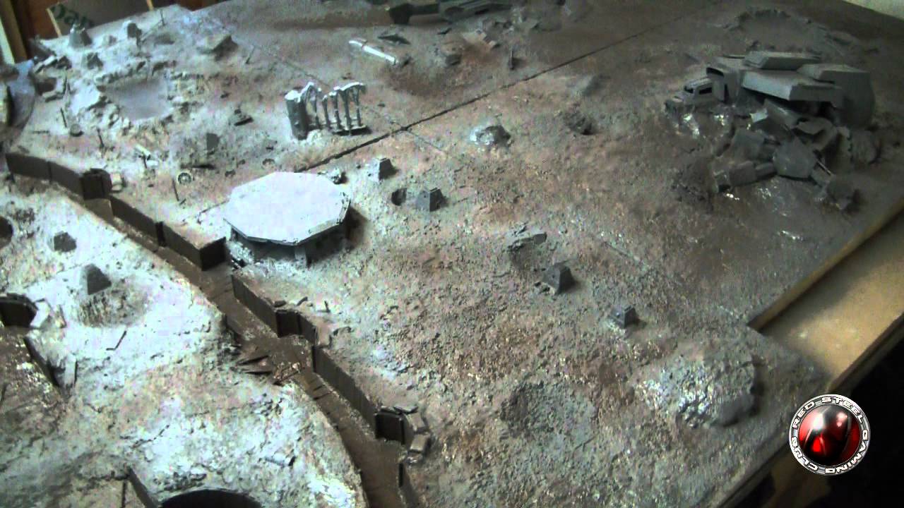 Trench gaming table - The build - Part 10. - YouTube