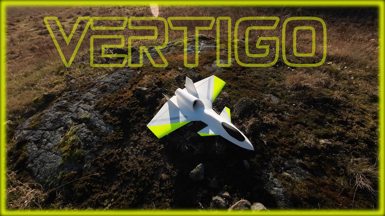 Vertigo 70mm 3D Printed RC EDF Jet - YouTube