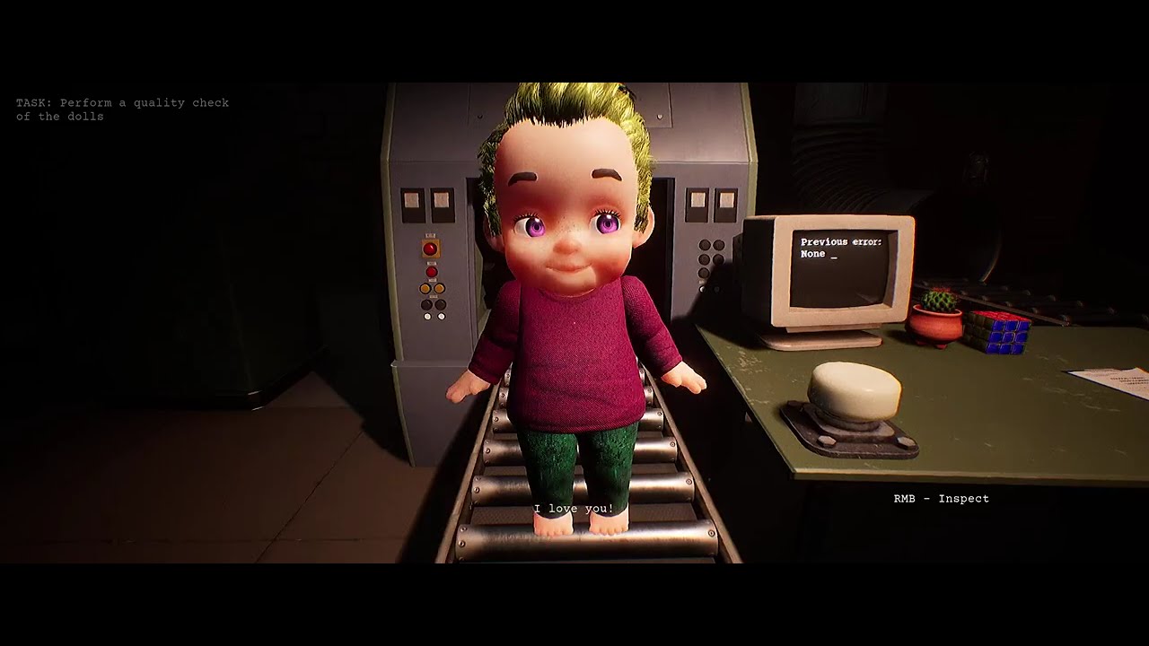 I decide to work at a haunted doll factory - Dollmare Part 1 - YouTube