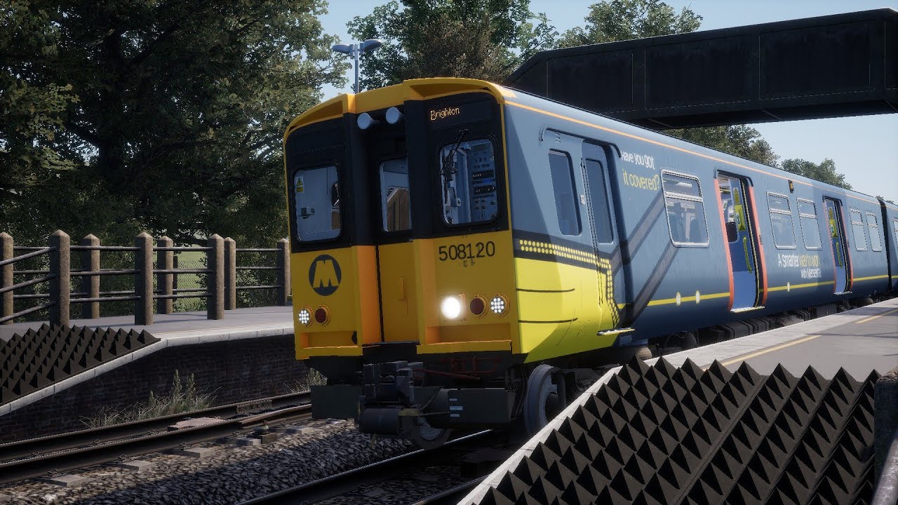 Merseyrail class 508 Train Sim World 2 - YouTube