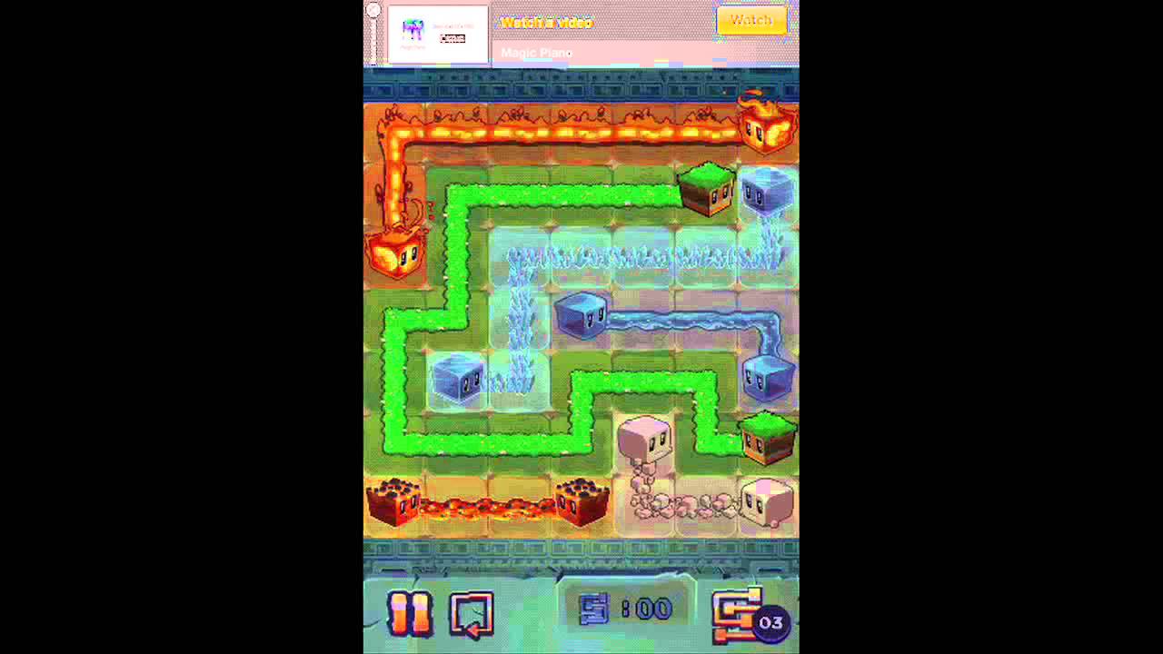 Lost Cubes Dunemite Walkthrough All Levels - YouTube