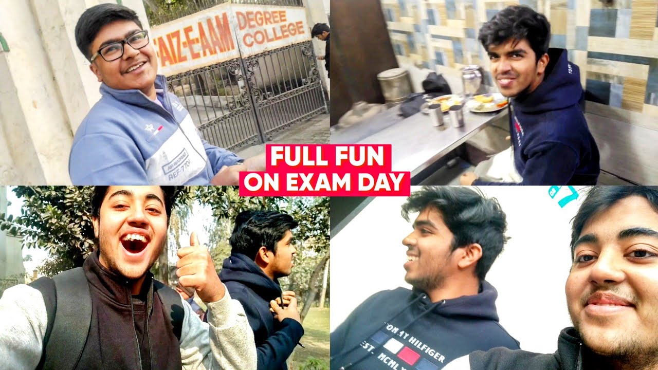 Full Fun on Exam Day 😂 - YouTube