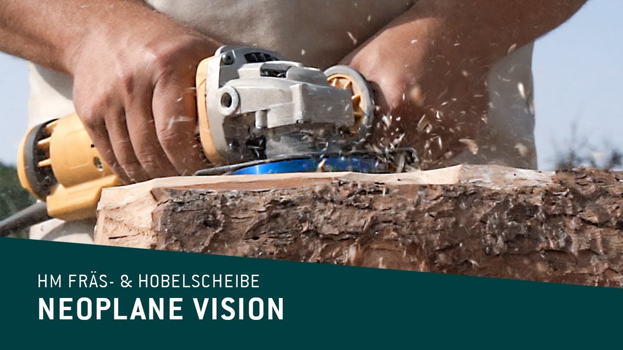 Bayerwald NeoPlane Holz Fräs- & Hobelscheibe für den Winkelschleifer ...