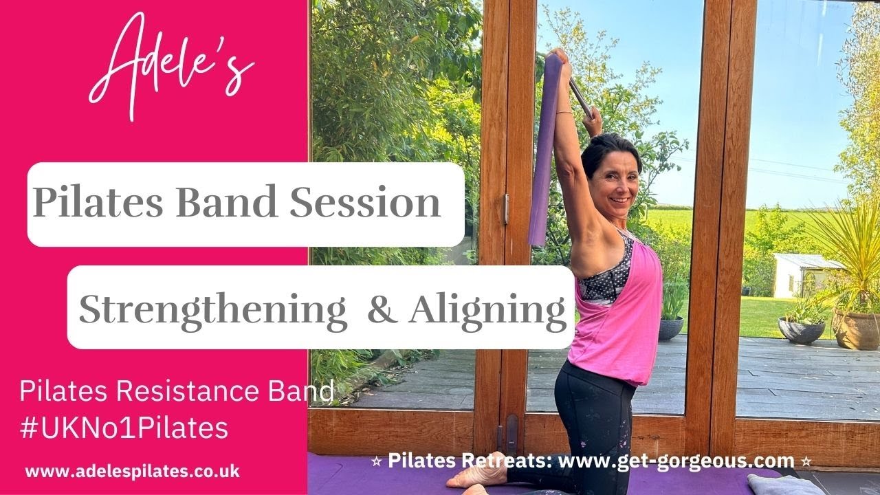 Pilates Resistance Band Strengthening Inversion & Eversion exercises # ...