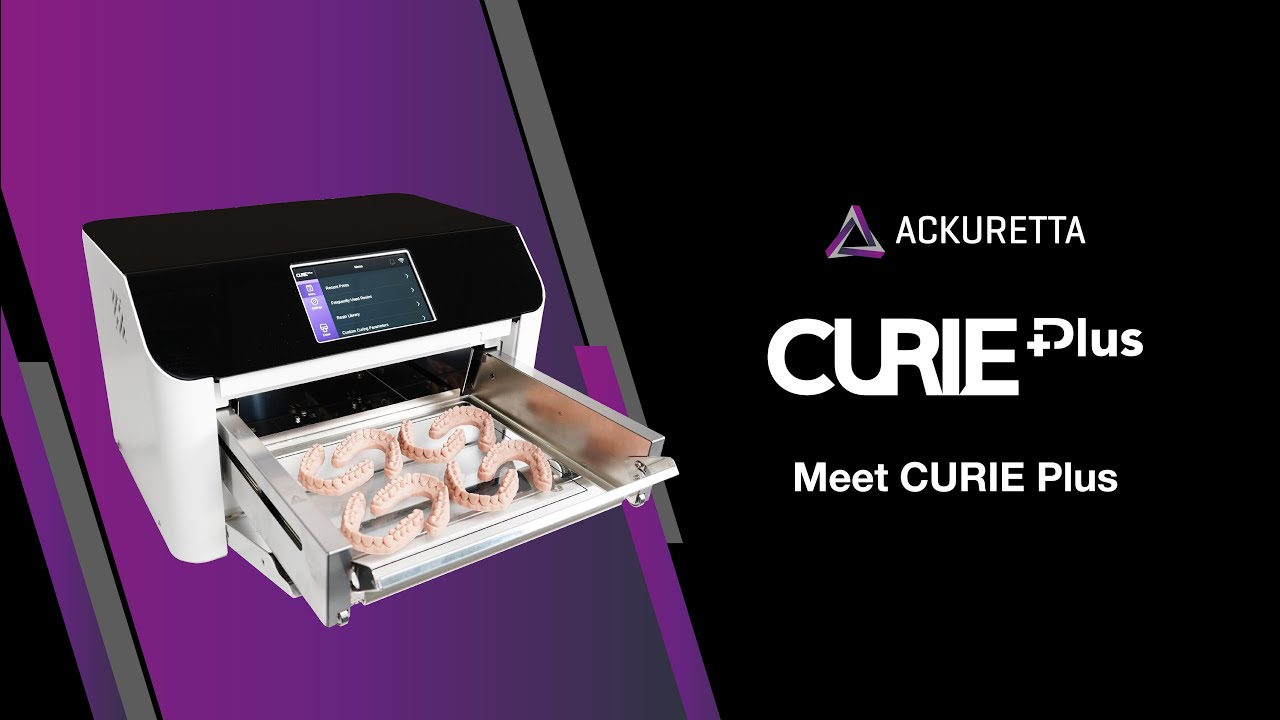 CURIE Plus - Meet the Ultimate Biocompatible UV Curing Oven - YouTube