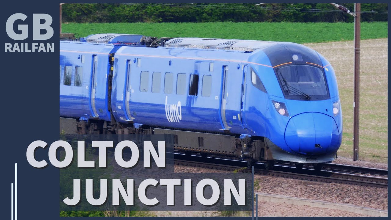 Trains passing through Colton Junction 2022 - YouTube